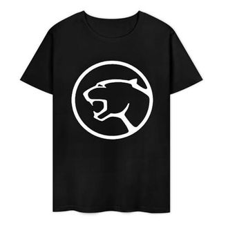 Generic T-shirt classique avec embl&egrave;me de voiture muscl&eacute;, t-shirt silhouette coupe r&eacute;tro, design automobile vintage des ann&eacute;es 70 pour homme et femme, Style n