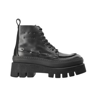 Copenhagen Cph697 Schn&uuml;rstiefel - - Shoes - Damen - Schwarzk - 38 EU