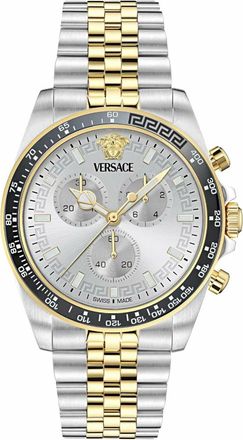 Versace Greca Chrono Wave - - Accessories - Herren - Grau - ONE SIZE