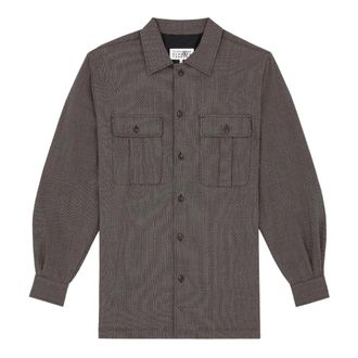 Maison Margiela Damen, Blusen & Hemden, Braun, XSGr&ouml;&szlig;e