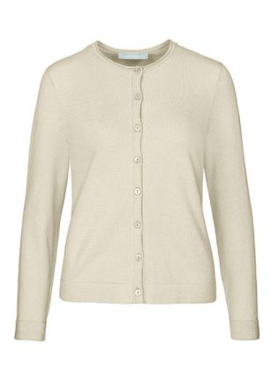 bianca Strickjacke RANIS in trendigem Feinstrick mit Lurex-Details