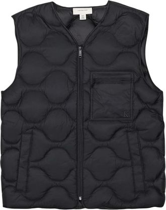 Calvin Klein Jeans Homme, Vestes, Noir, Taille: M Veste Sans Manches