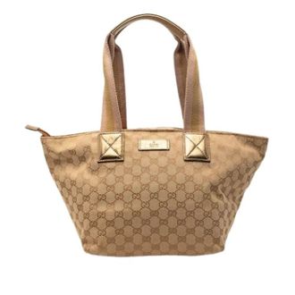 Gucci Sac cabas vintage Pre-owned en toile - Femme - Pre-owned - Beige - Taille: ONE Size