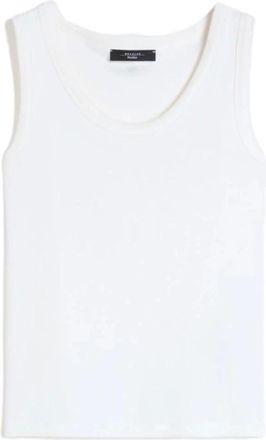 Max Mara Femme, Tops, Blanc, Taille: 38 FR Wkdmultic Sweater