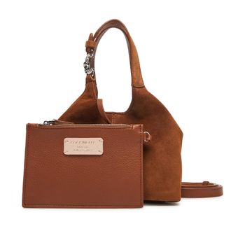 Coccinelle Handtasche Coccinelle THE Coccinelle C-Easy E1 THE 58 01 01 Braun