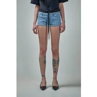 MUGLER Cotton Denim Short L