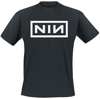 Nine Inch Nails Classic Logo T-Shirt Manches Courtes Noir S