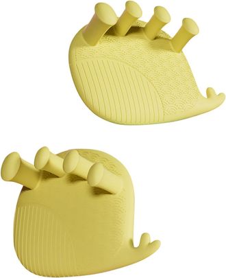 Generic Fu&szlig;trainer zur Unterst&uuml;tzung des Fu&szlig;gew&ouml;lbes, verdickte Zehenspreizer Silikon f&uuml;r Fu&szlig;&uuml;bungen (4 Farben), Paar f&uuml;r t&auml;glichen Komfort Ausrichtung Kyd673