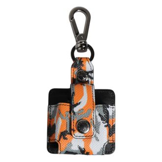 Dolce & Gabbana unisex, Accessoires, Multicolore, Taille: ONE Size &Eacute;tui AirPods en cuir camouflage