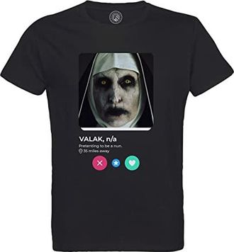 Fabulous T-Shirt Homme Col Rond Valak Nun Horror Film Social Network Meeting Love