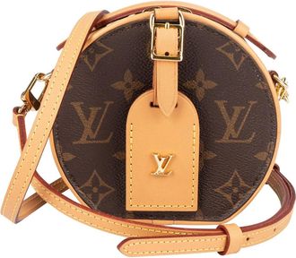 Louis Vuitton Crossbody Bags - Louis Vuitton Monogram Canvas Mini Boite Chapeau C - Gr. unisize - in Braun - f&uuml;r Damen