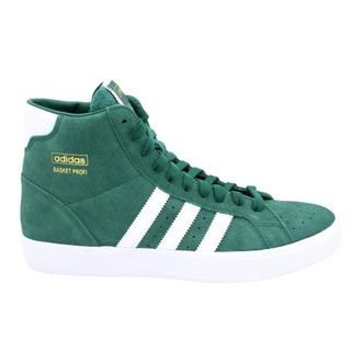 adidas Hoher Wildleder Gummisohle Sneaker - - Sport - Herren - Gr&uuml;n - 40 2/3 EU