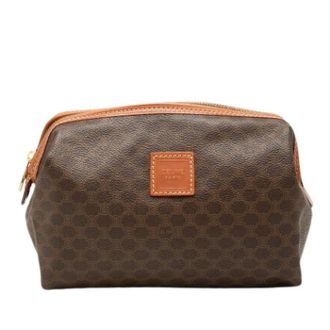 Celine Pre-owned Pochette en toile - Femme - Pre-owned - Brun - Taille: ONE Size