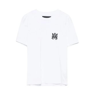 Amiri MA Core Logo Tee - - Tops - Damen - Wei&szlig; - XS