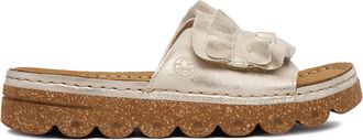 Rieker Pantoletten Rieker CEO-V8763-60 Goldfarben