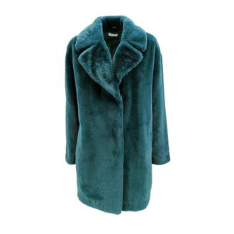 P.A.R.O.S.H. Einreihiger Mantel - - Coats - Damen - Gr&uuml;n - XS