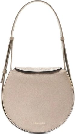 Giorgio Armani Schultertasche mit runden Formen - Nude