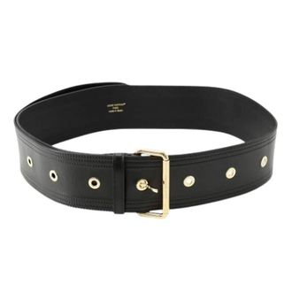 Louis Vuitton Ceinture vintage en cuir Pre-owned - Femme - Pre-owned - Noir - Taille: ONE Size