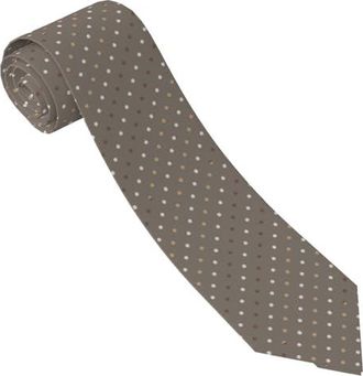 Generic Cravate Imprim&eacute; &Agrave; Pois Taupe E Tendance Tie Formelle Cravate Pour Homme Pour F&ecirc;te Affaires C&eacute;l&eacute;brations