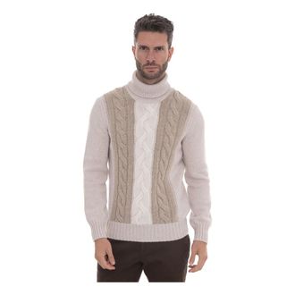 Gran Sasso Rollkragenpullover - - Knitwear - Herren - Beige - XL