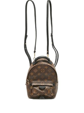 Louis Vuitton mini sac &agrave; dos Palm Springs - Marron