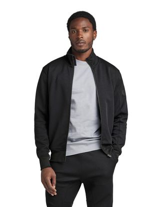 G-Star RAW Herren Track Jacket sw, Schwarz (dk Black D23478-D429-6484), S