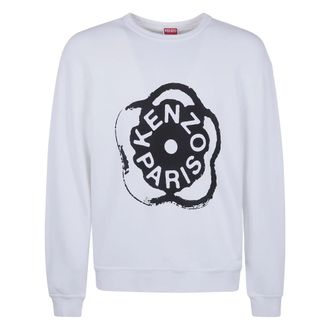 Kenzo Boke Flower 2.0 Classic Sweatshirt - - Sweatshirts & Hoodies - Herren - Wei&szlig; - S