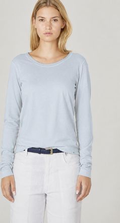 Hempage Hempage Damen vegan Langarmshirt Platinum