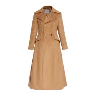 Max Mara Lepanto Coat - Femme - Manteaux - Beige - Taille: 38 FR