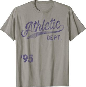 Trendy Apparel Athletic Department 95 Vintage Style Font T-Shirt