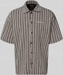 Pegador Relaxed Fit Freizeithemd mit Label-Stitching Modell Forno