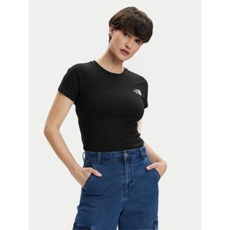 The North Face T-Shirt Redbox NF0A87NM Schwarz Regular Fit