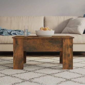 vidaXL Vidaxl - Couchtisch R&auml;uchereiche 79x49x41 cm Holzwerkstoff