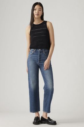 Levi's Jean Ribcage Cheville Straight - Femme - Bleu / Analyze This - 23X27