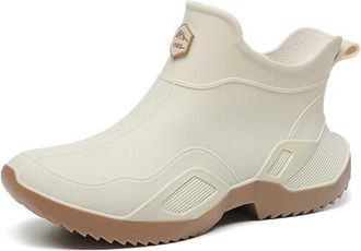 Generic Chaussures pluie en caoutchouc unisexes Imperm&eacute;able Coupe-Vent Bottes jardin s&eacute;curit&eacute; de qualit&eacute; Compris la Semelle int&eacute;rieure S&eacute;chage ultra-rapide po