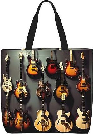 Generic Collection De Guitares Sac Courses Grand Sacs De Courses D&eacute;contract&eacute; Sac A Main Femmes Pour Quotidienne Shopping Travail