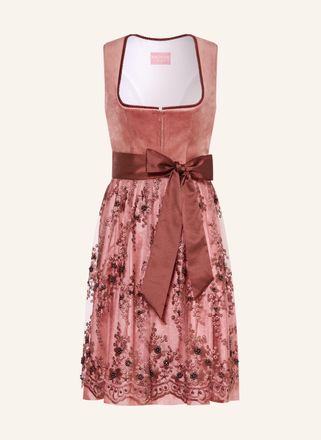 Kr&uuml;ger Kr&uuml;ger Dirndl Kaelyn Mit Schmuckperlen rosa