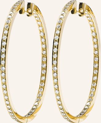 Cada Cada Ohrringe Large Hoops gold