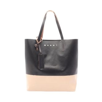 Marni Pre-owned Tribeca Tote Bag aus beschichtetem Canvas und Leder - - Pre-owned - Damen - Mehrfarbig - ONE SIZE