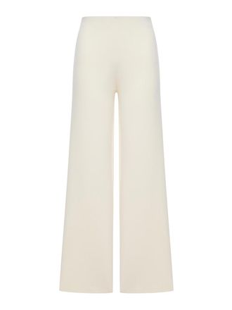Max Mara Casual Hose - Wei&szlig;