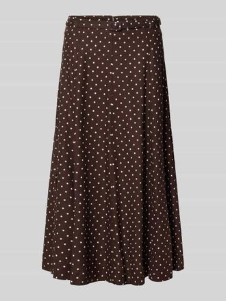 Mango Midirock aus Leinen-Viskose-Mix Modell ROMEO