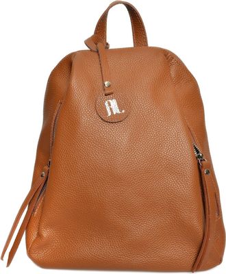 Anna Luchini Braun Rindsledertasche