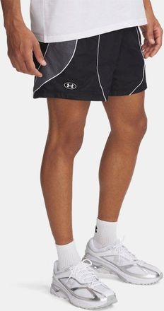Under Armour Icon Volleyball-Shorts (15 cm) für Herren Schwarz / Schwarz / Weiß XXL