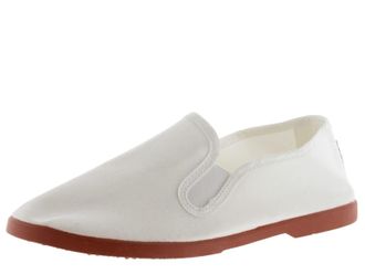 Victoria Espadrilles Unisex Gong Fu Canvas & Seitliche Gummizug & Karamellfarbene Sohle 108019 für Erwachsene Blanco 38
