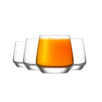 LAV 6X Lal 345ml Verres &agrave; Whisky - Verre D&eacute;mod&eacute; Scotch Bourbon Rhum Cocktail Gobelets &agrave; Boire Coffret Cadeau - by