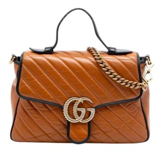 Gucci Pre-owned Gesteppte Satchel - - Pre-owned - Damen - Braun - ONE SIZE
