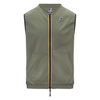 K-Way Sisel Weste - - Jackets - Herren - Gr&uuml;n - L
