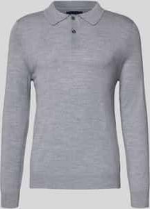 Christian Berg Slim Fit Strickpullover aus Woll-Mix