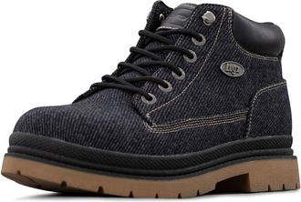 Lugz Herren Drifter Peacoat Chukka-Stiefel, Schwarz (Black/Gum), 45 EU