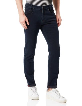Gardeur Herren Batu Superflex Straight Jeans,per Pack Blau (Dunkelblau 769),W35/L32 (Herstellergröße:35/32)